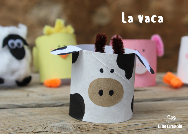 Animales con rollos de papel higiénico - El Tío Carrascón Animales con rollos de papel higiénico - El Tío Carrascón